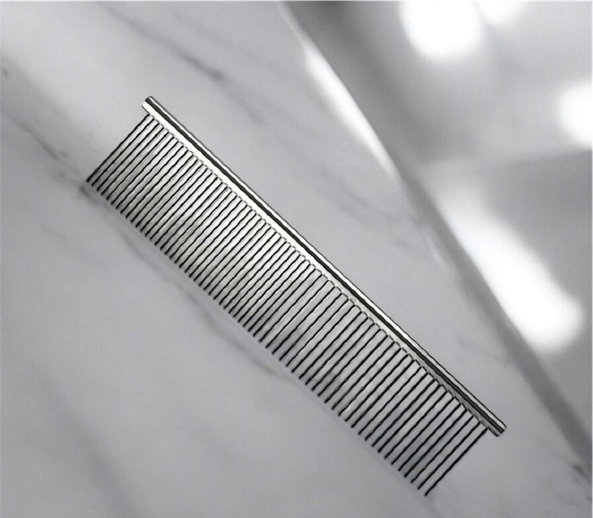 Stainless Steel Beard Comb – Chell's Aromatherapy